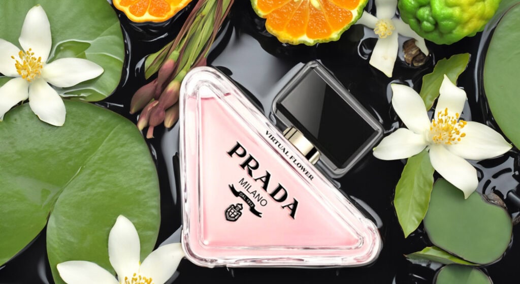 Discover modern elegance with Paradox Virtual Flower by Prada