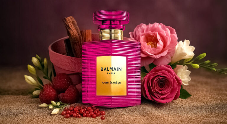 Balmain Cuir Élysées Eau De Parfum 2025 Fruity Leather Fragrance for Women