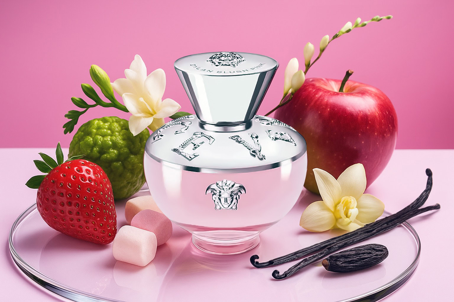 Versace Dylan Blush Pink - Gentle Blossoms in a Cloud of Sugared Warmth ...