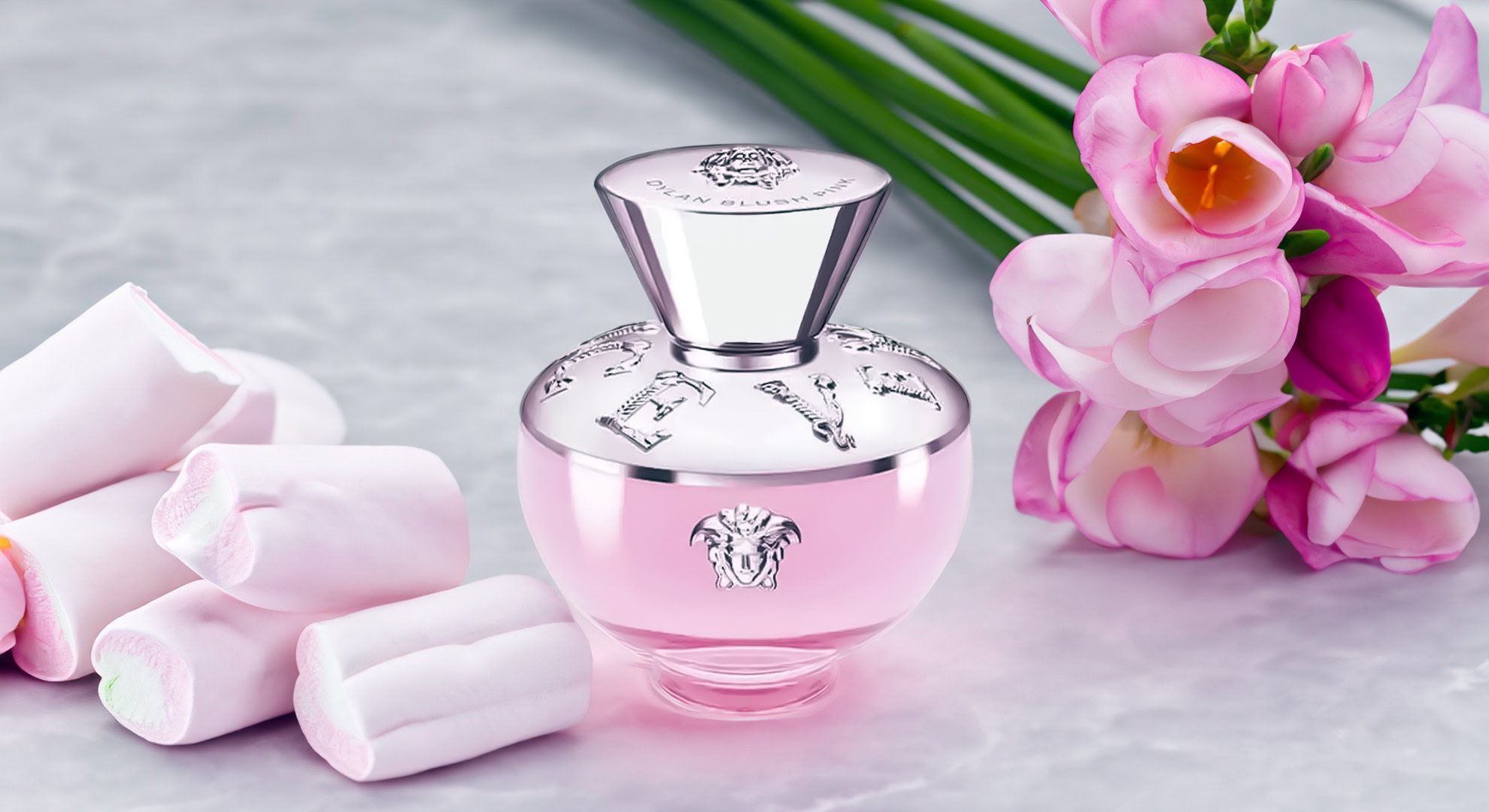 Versace Dylan Blush Pink - Gentle Blossoms in a Cloud of Sugared Warmth ...