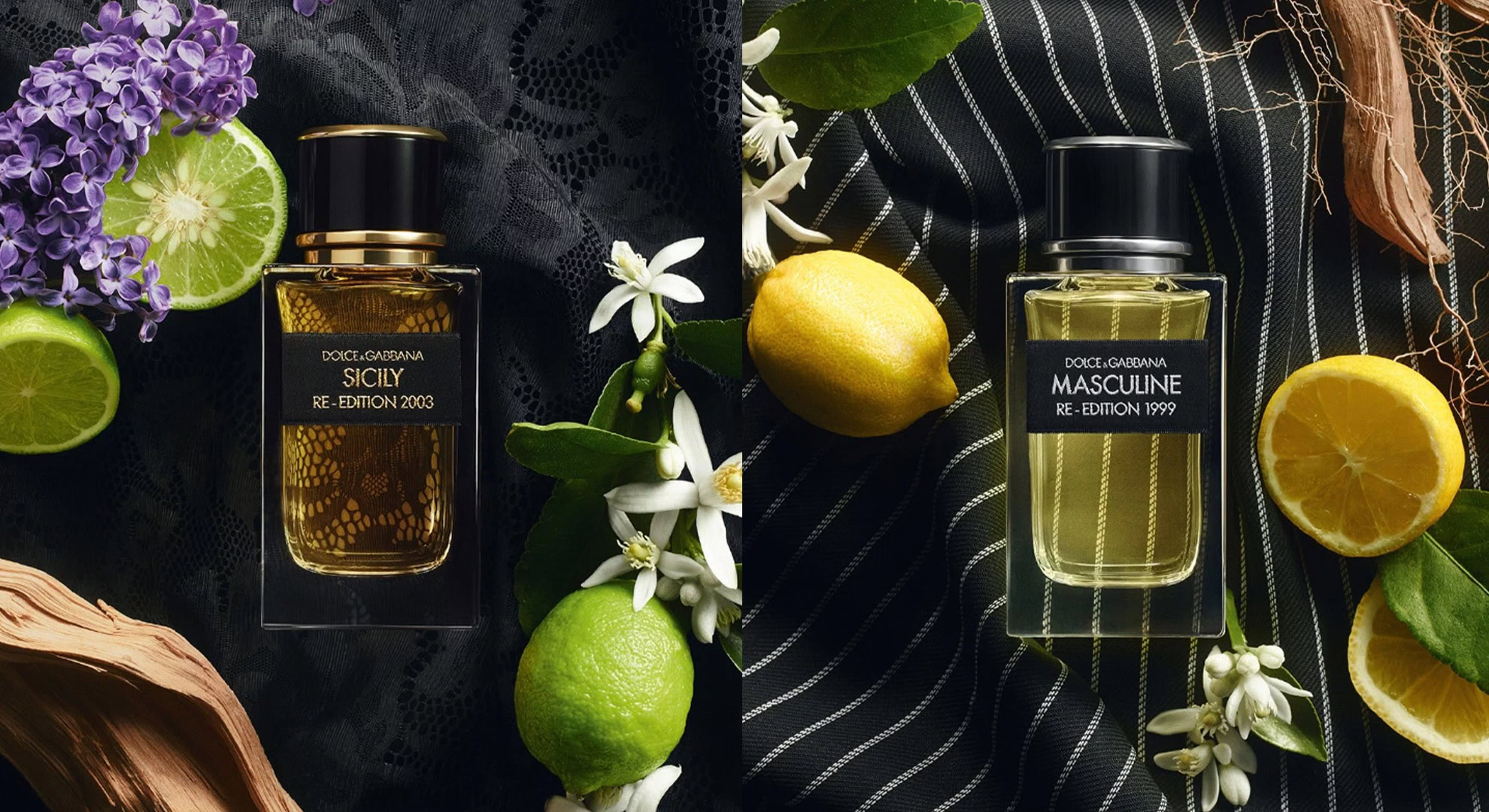 Dolce & Gabbana Re-Edition Collection: Sicily 2003 & Masculine 1999 ...